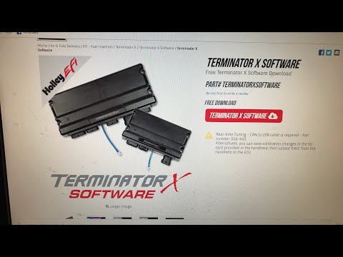 Holley Terminator X Software First Impression! - YouTube