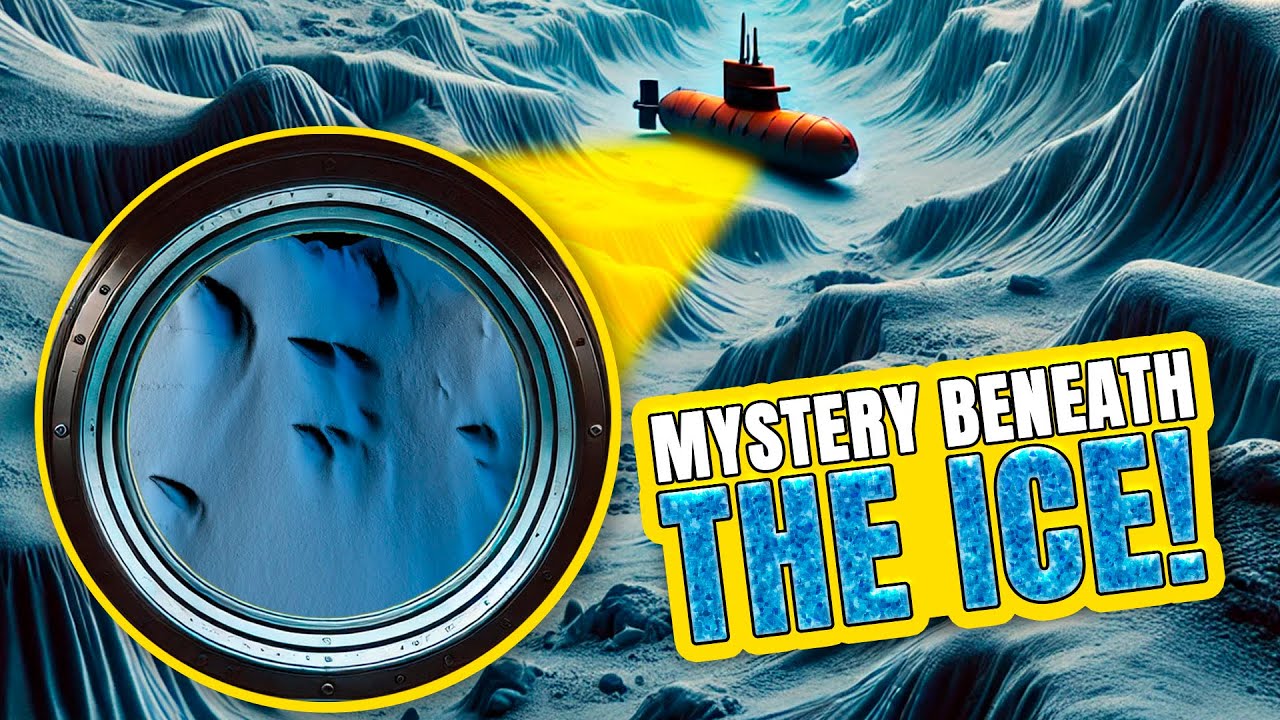 What’s Beneath Antarctic Ice? Submarine Discovers Stunning Structures ...
