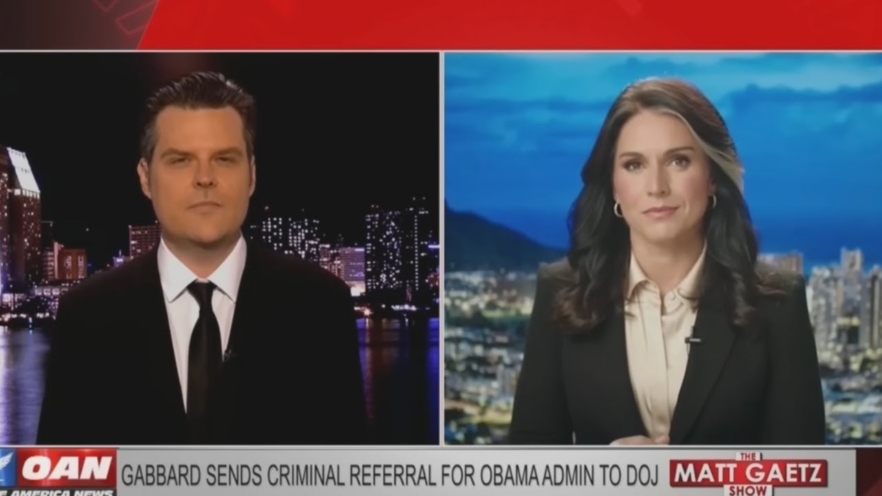 DNI Gabbard Joins The Matt Gaetz Show | July 25, 2025 - YouTube