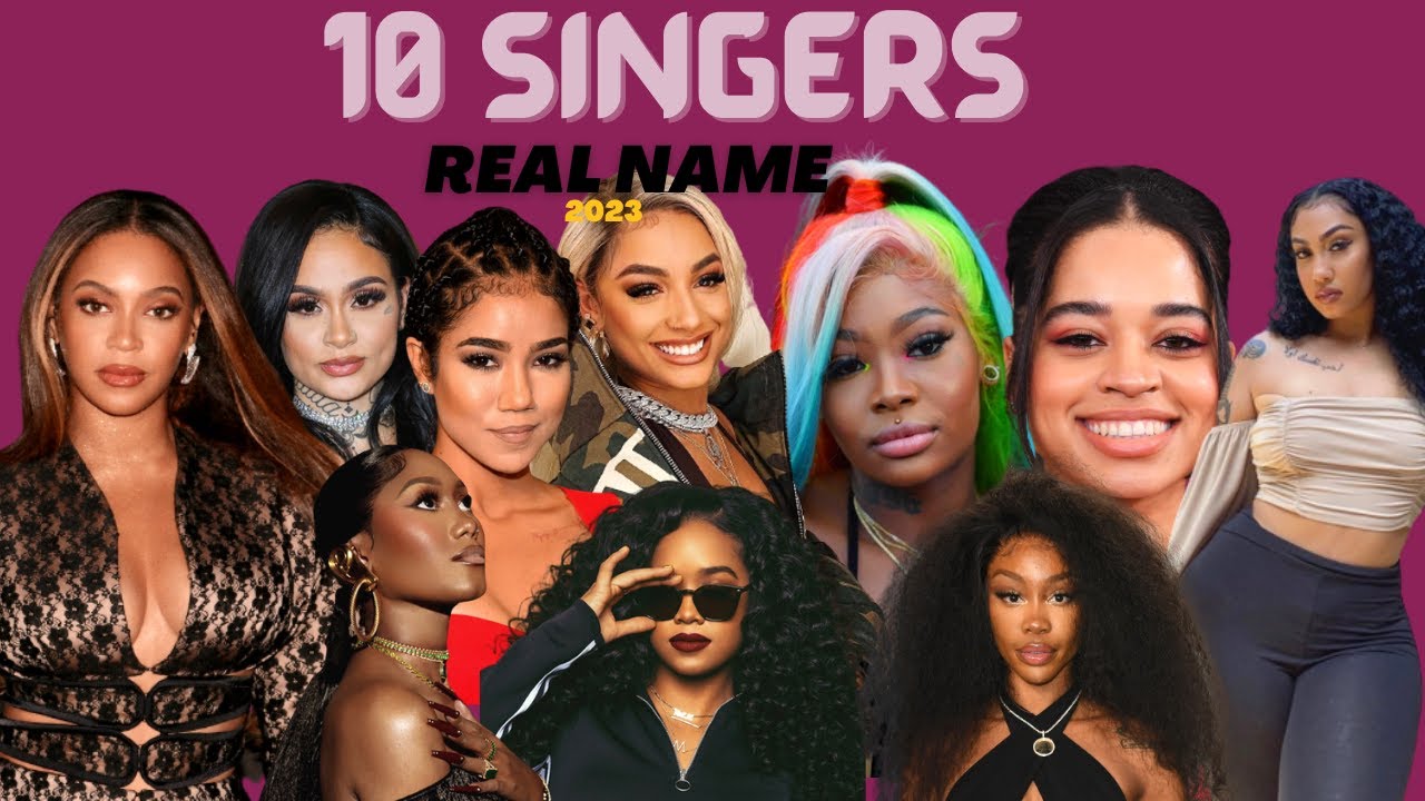 10 SINGERS REAL NAME (PART 1) #2023 #REALNAMES - YouTube
