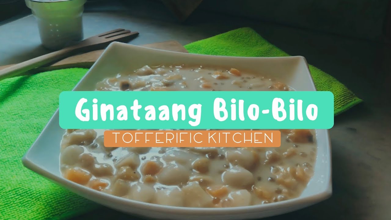 Easy Homemade GINATAANG BILO BILO || Lockdown Snack || Low Budget ...