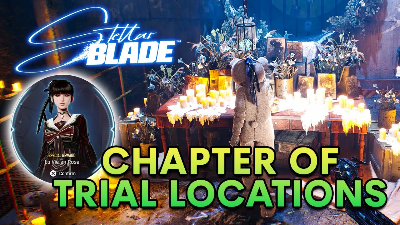 All Prayers Location for Recruit Passcode Specialist + Nano Suit | Stellar Blade - YouTube