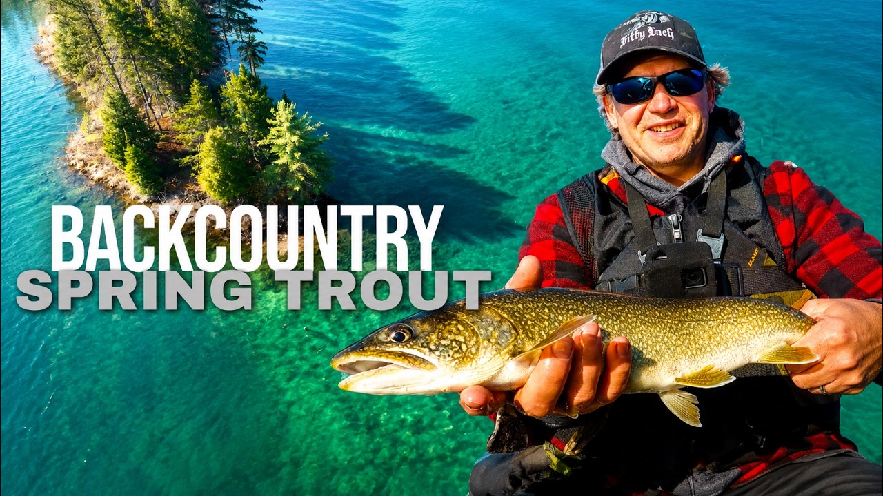 Backcountry Spring Trout Adventure - Remote Lake Fishing - YouTube