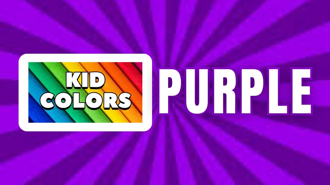 How to Make the Color PURPLE | Educational Video for Kids - YouTube