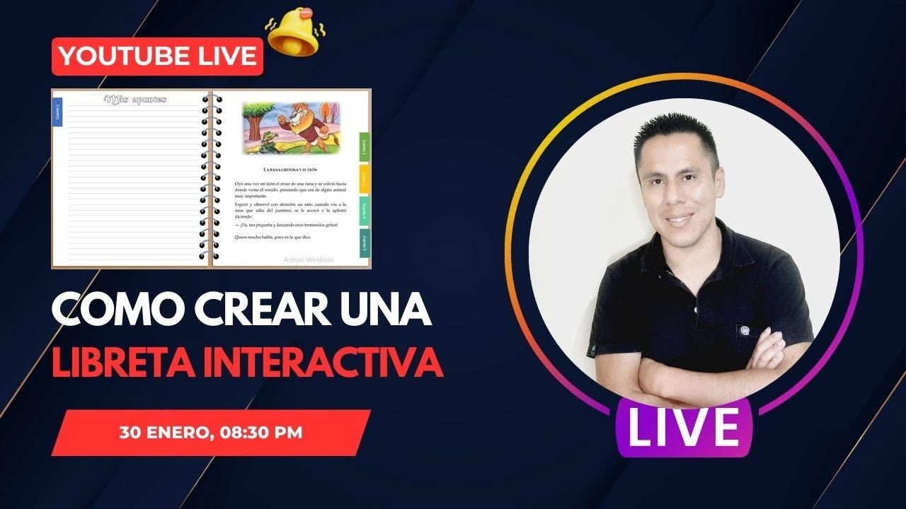 Como crear una libreta interactiva - YouTube