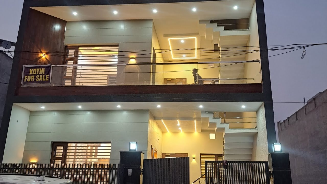 Luxuriously Built Brand New double storey 5bhk kothi At Sunny Enclave ...