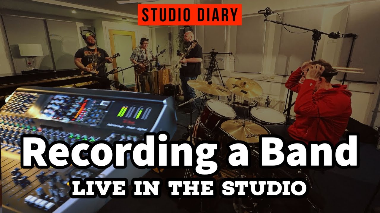 Recording a Band Live in the Studio - YouTube