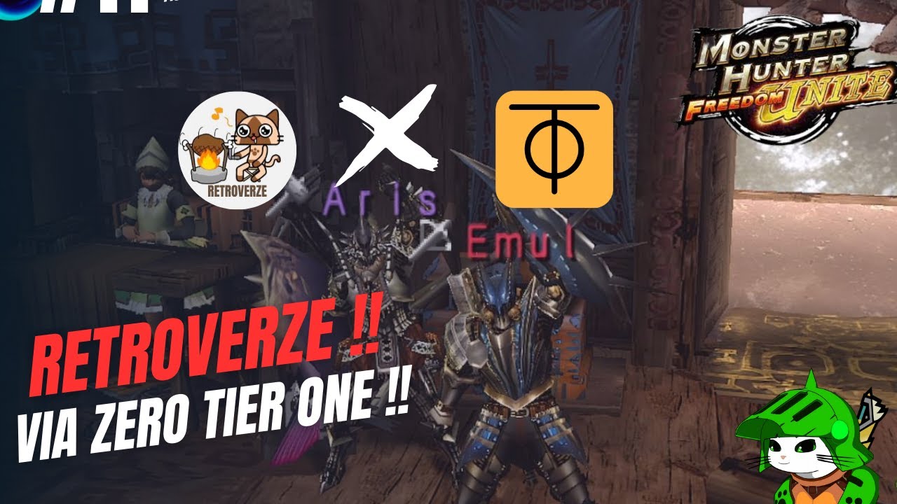 [MHFU] Tutorial Mabar PPSSPP Di Retroverze Pake Zero Tier One Terbaru ...