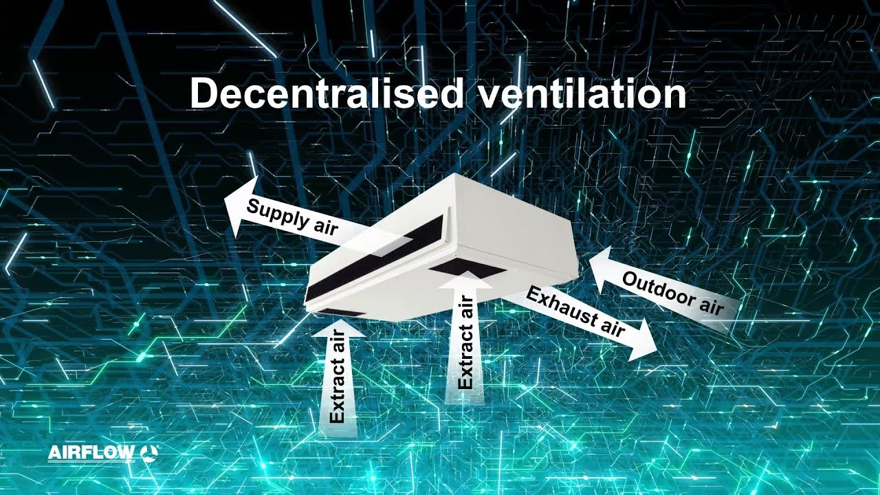 Airflow Susurro Decentralised MVHR - YouTube