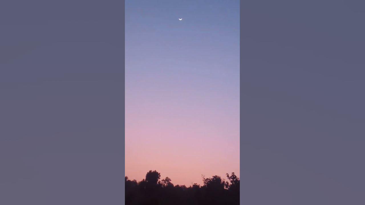 4am#Asia#india#tonto#spiritedkaran#bhataktiaatma#jharkhand#lastday#nature#morning#Moon#halfmoon# ...