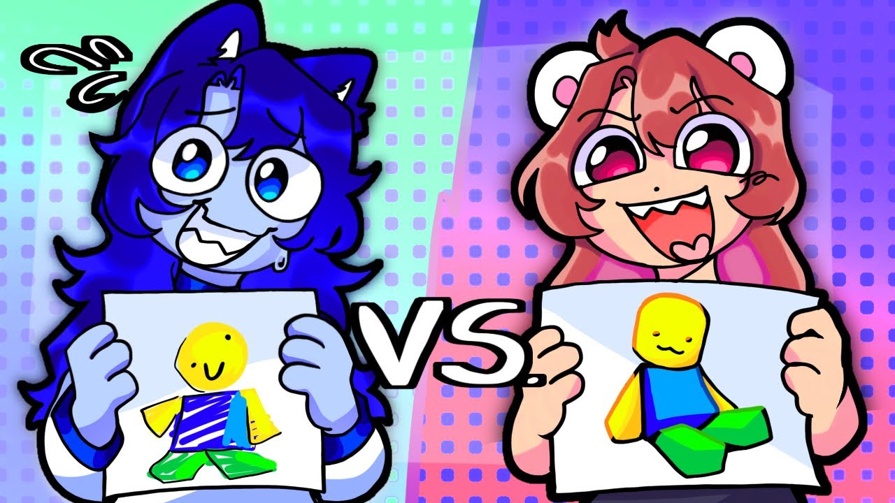 Me vs PRO ARTISTS in Roblox Speed Draw - YouTube
