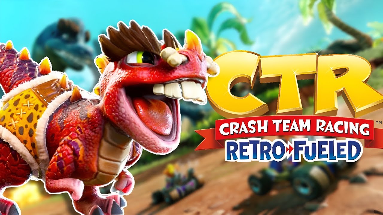 The Prehistoric Race! - Crash Team Racing Nitro-Fueled - YouTube