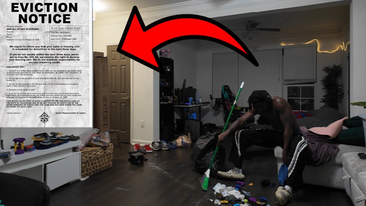 Getting Evicted... Living In The Worst Apartment Complex Ever - YouTube