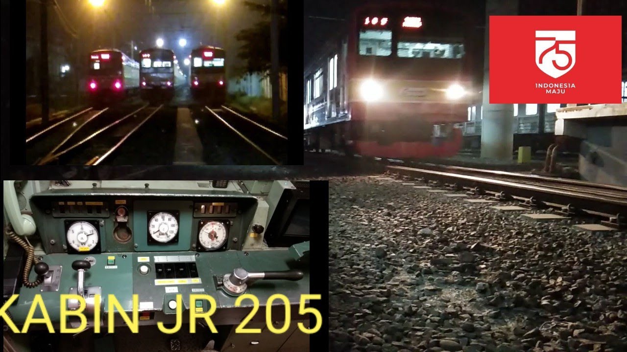 KRL JR 205 YOKOHAMA || KABIN JR 205 - YouTube