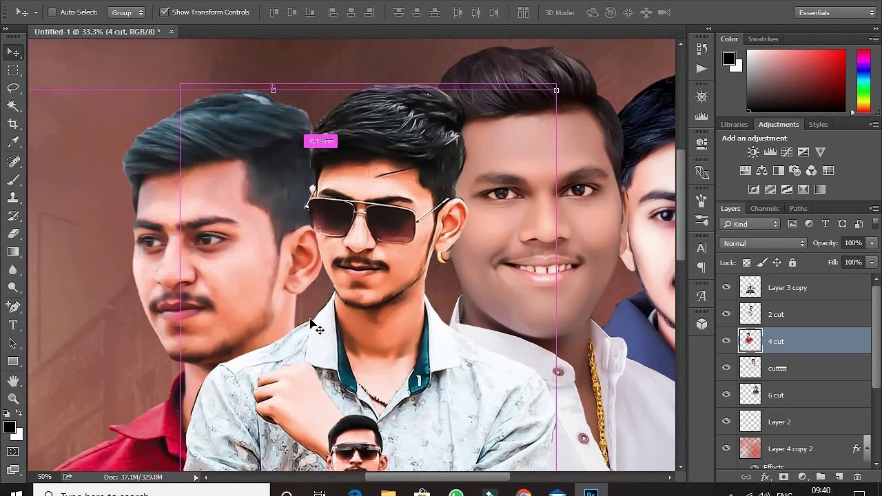How To Make Banner (BIRTHDAY BANNER EDITING) - YouTube