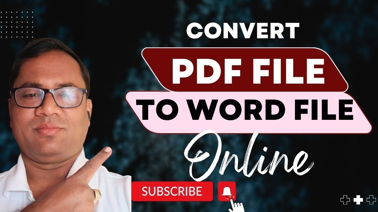How to Convert PDF to Word File #pdftoword #wordtopdf - YouTube