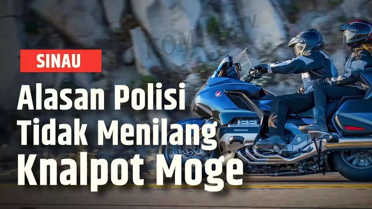 Terungkap, Ini Alasan Polisi Tidak Tilang Knalpot Moge | SINAU - YouTube