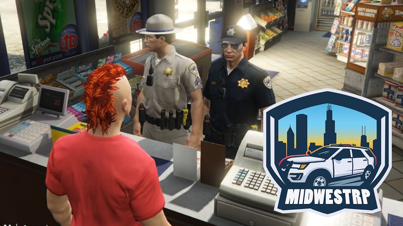 MidwestRP Civilian #11 - 24/7 Time | GTA V RP Video - YouTube