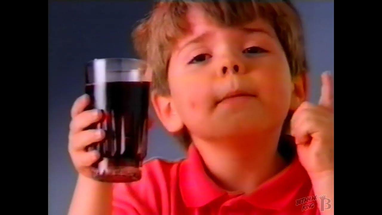 Welch's Grape Juice Commercial 1997 (With the kid) - YouTube