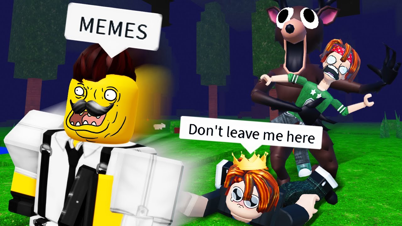 ROBLOX 99 Nights In The Forest Funny Moments (MEMES) 🌲 - YouTube
