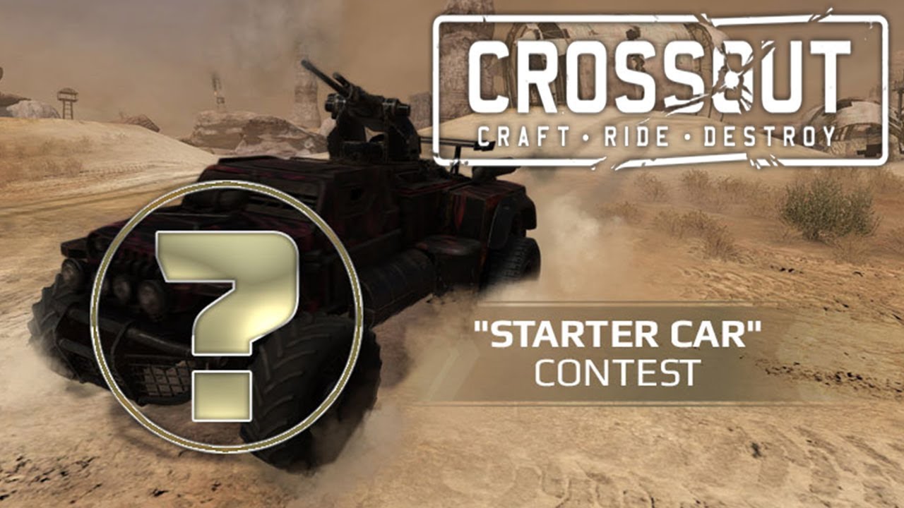 Crossout - Competition (My attempt at a 15 part starter vehicle) - YouTube