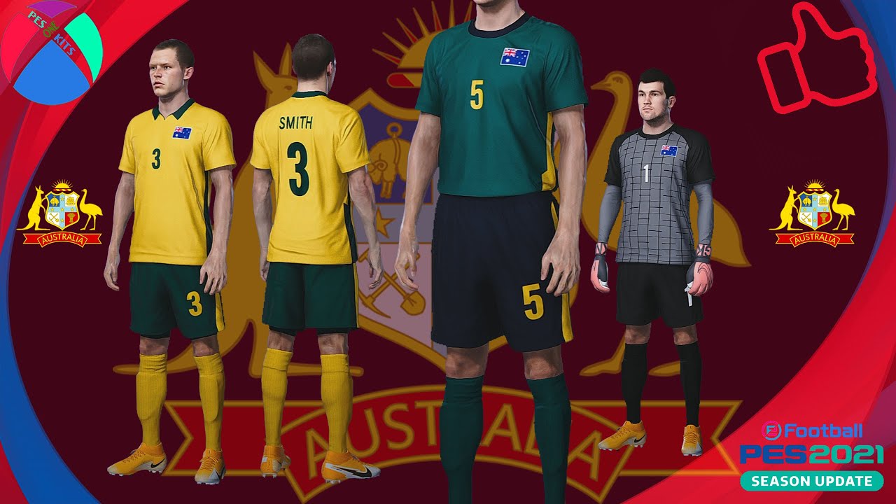 AUSTRALIA KITS PES 2021 XBOX ONE - YouTube