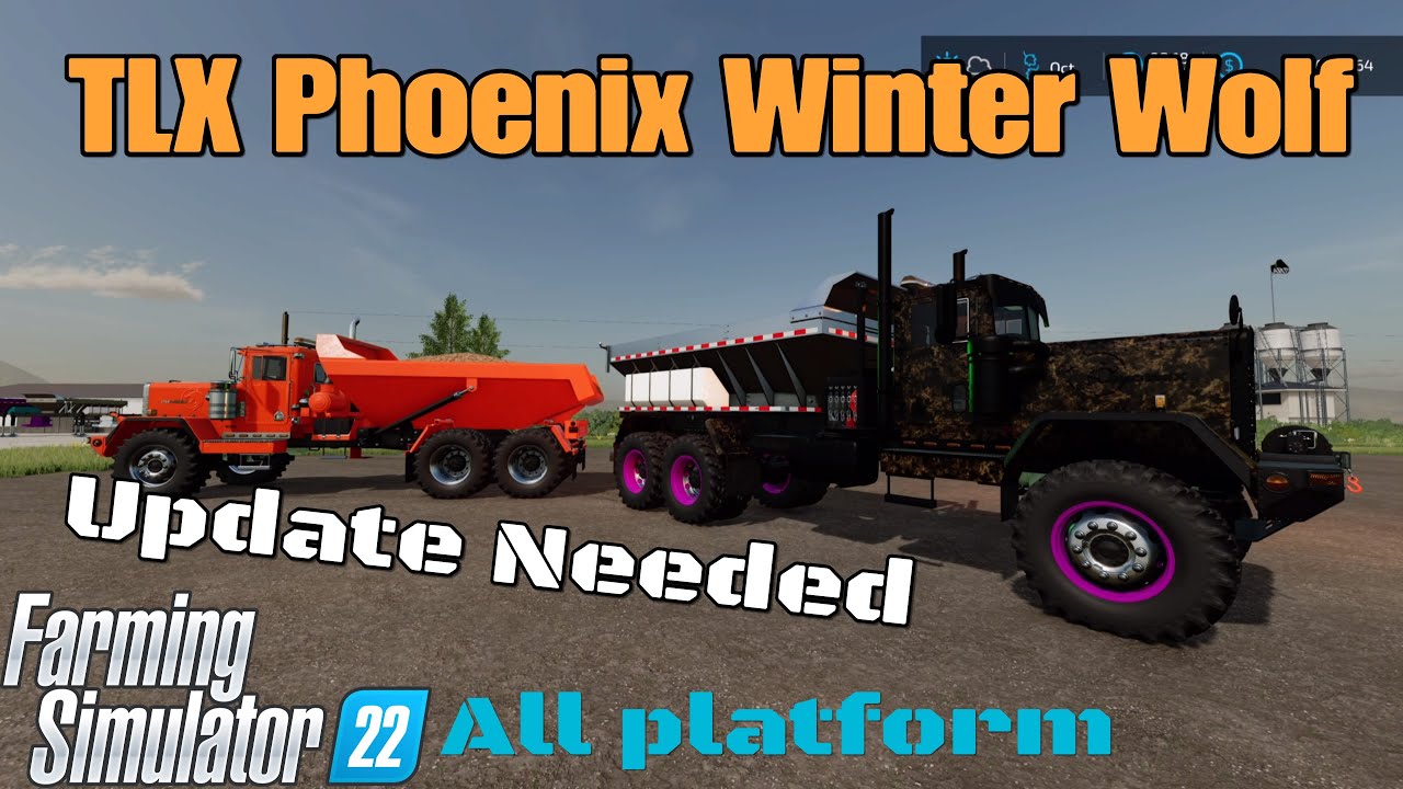 TLX Phoenix Winter Wolf / Mod for all platforms on FS22 - YouTube