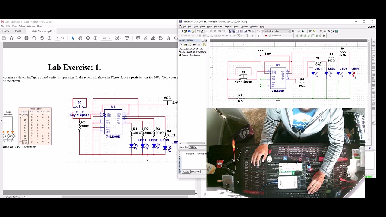 Push Button Counter - YouTube