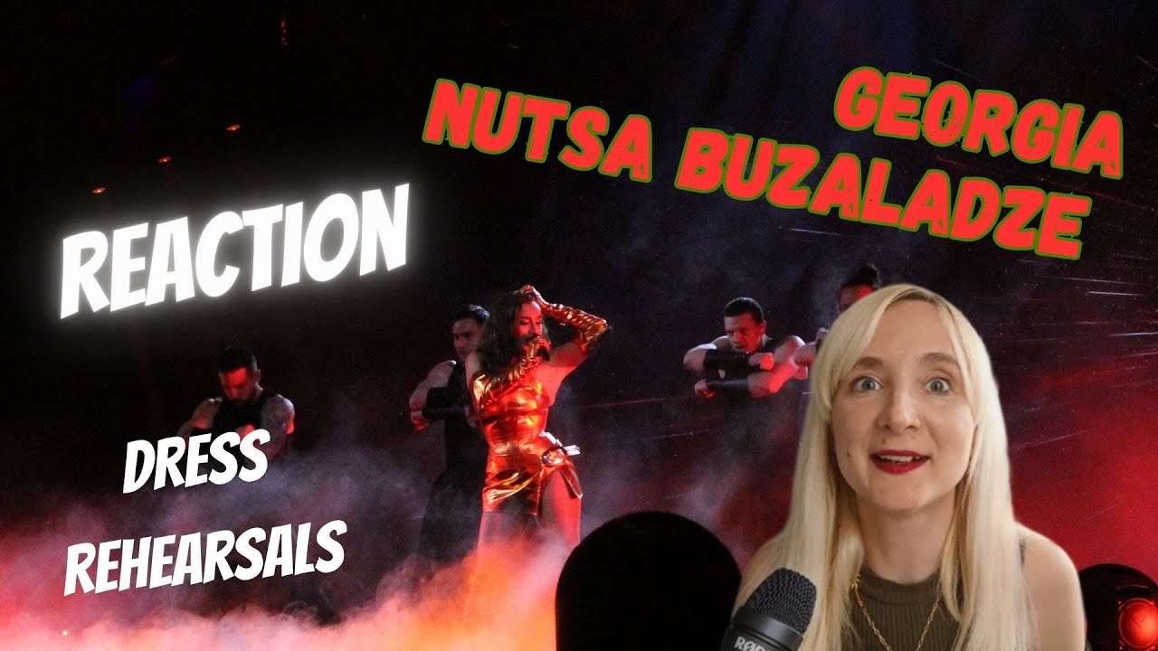 Georgia - Nutsa Buzaladze 'Firefighter' I Final Rehearsals I EUROVISION ...