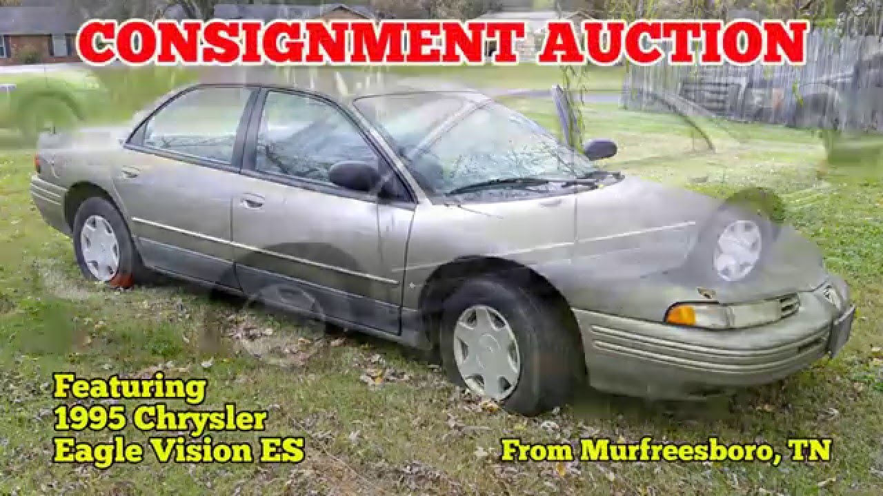 Consignment Auction ending 12/29/15 - Chrysler Eagle Automobile - YouTube