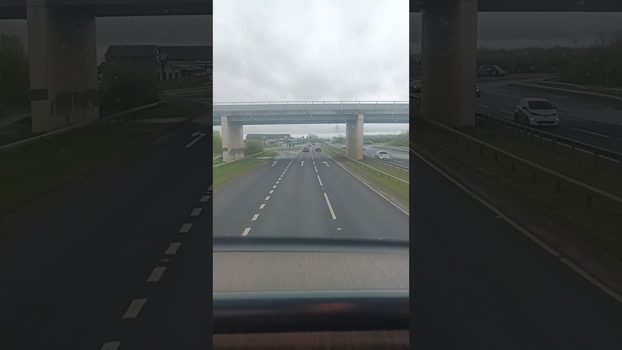 Passing Bilbrough Top A64 #buses #busride #yorkshire - YouTube