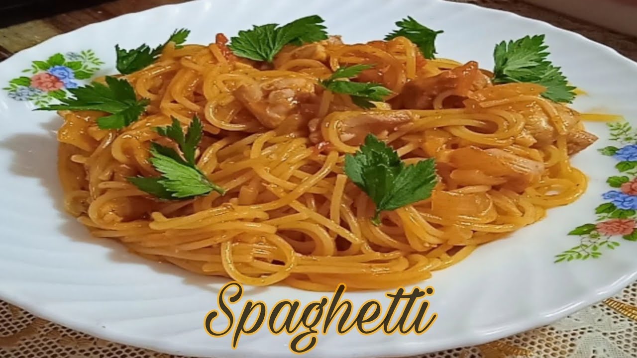 Resep Membuat Spaghetti di Rumah - YouTube