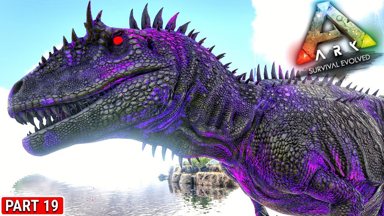 I Try To Tame Godly Fenrir Wolf And Boss Carcha Fight : ARK Supreme ...