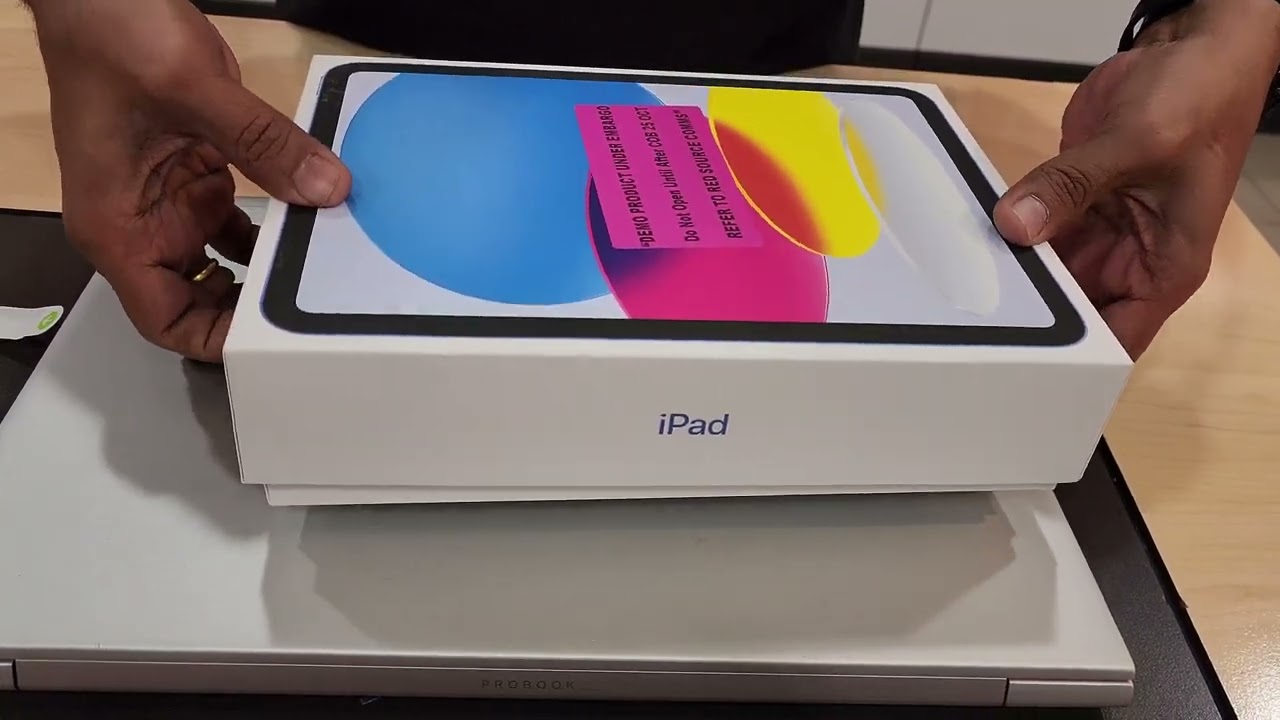 iPad 10th generation unboxing and what is not inside the box - YouTube