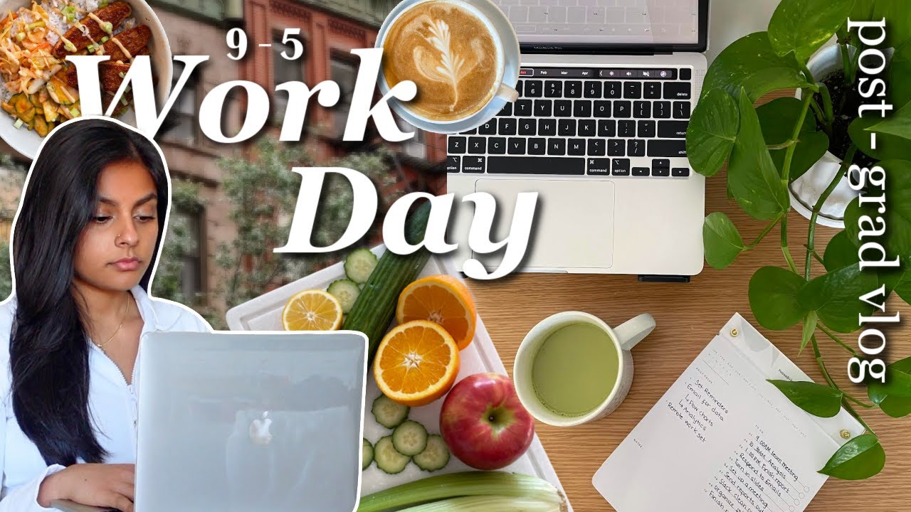 Work Day In My Life | How I Stay Productive + Organized | Morning ...