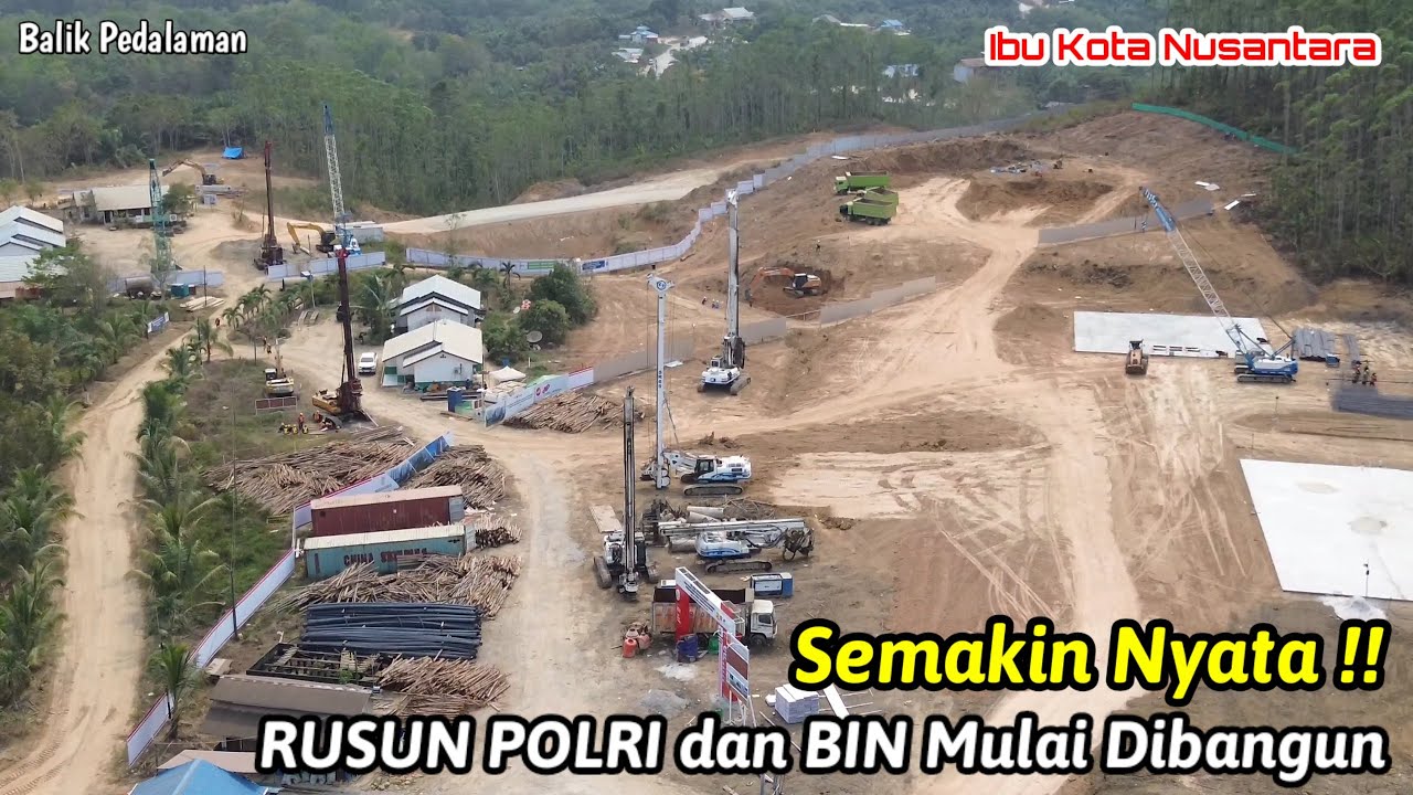 IKN TERKINI ‼️ Mantap RUSUN POLRI dan BIN Mulai Dibangun Bulan Ini ...