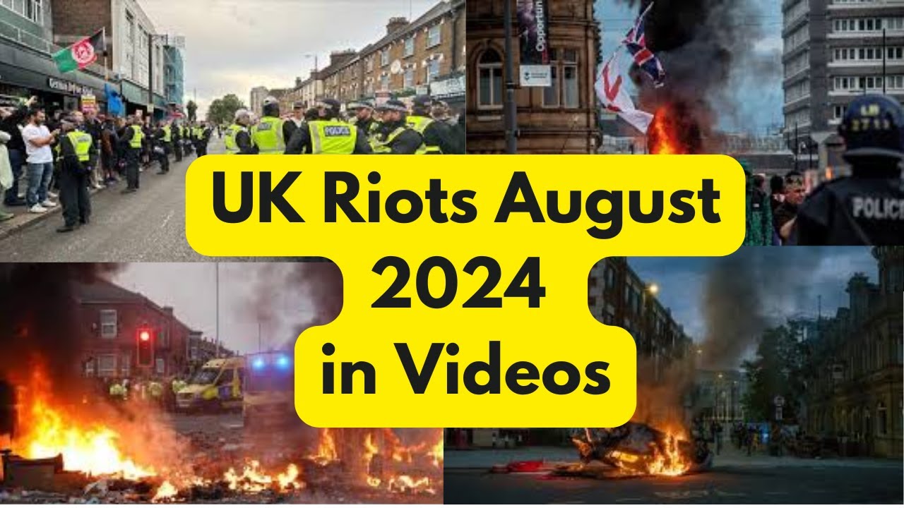 U.K.’s anti-immigrant riots August 2024 | UK Unrest August 2024 - YouTube