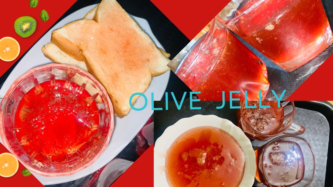 How to make olive jelly, জলপাই এর জেলি, জেলি বানানো রেসিপি। - YouTube