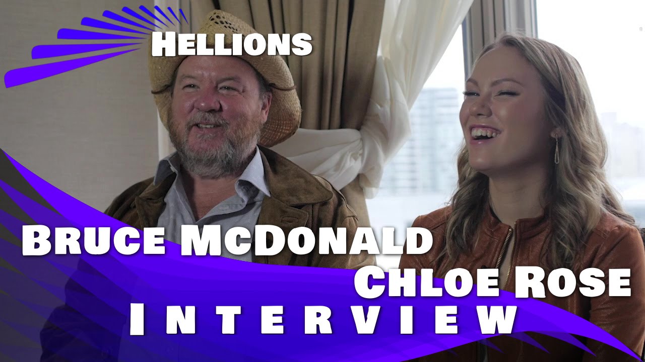 Bruce McDonald and Chloe Rose Interview - Hellions - YouTube