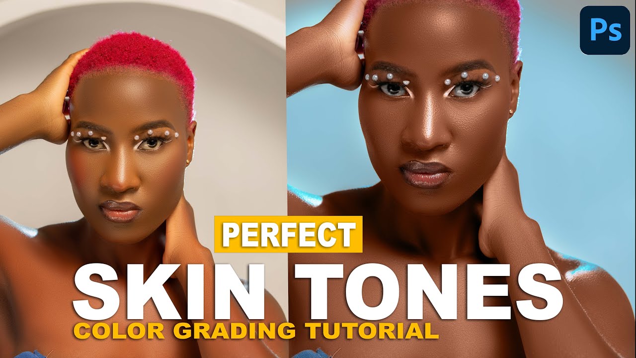 Color Grading In Photoshop To Get Perfect Skin Tones - YouTube