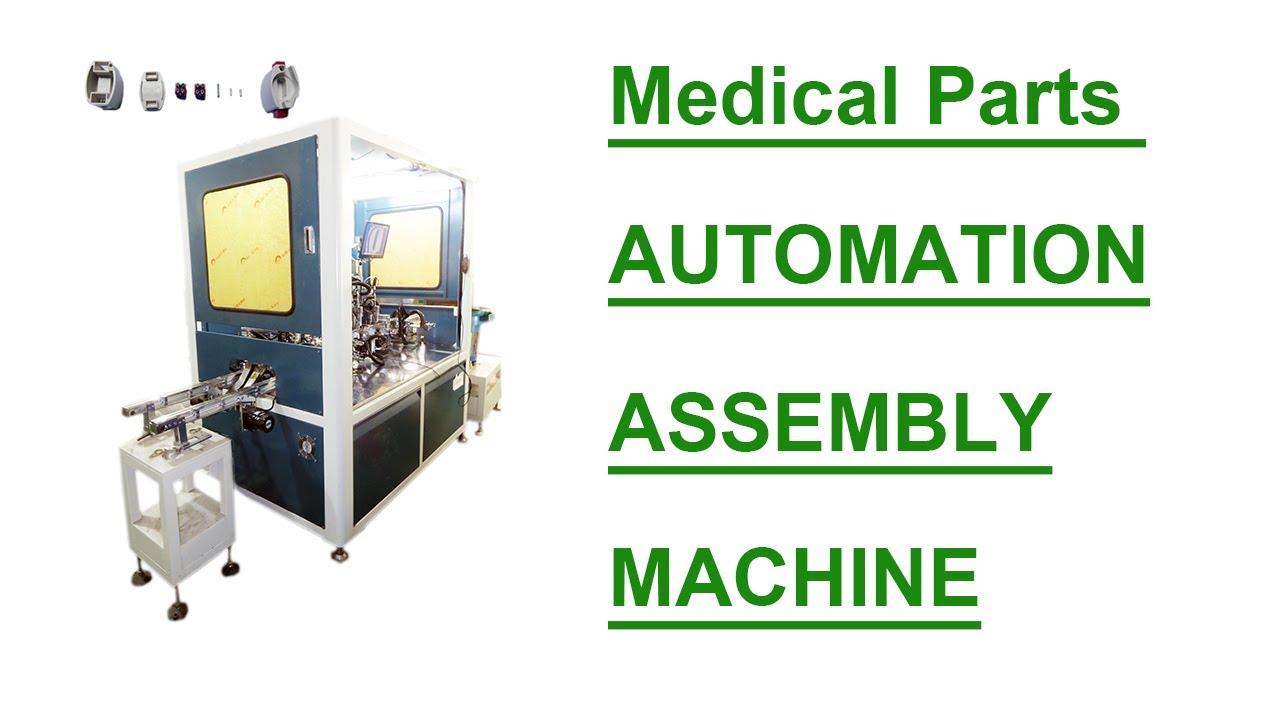 Medical Parts Automatic Assembly Machine - YouTube
