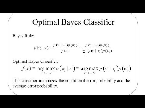 Bayes Optimal Classifier In Hindi|| Machine Learning Lectures - YouTube
