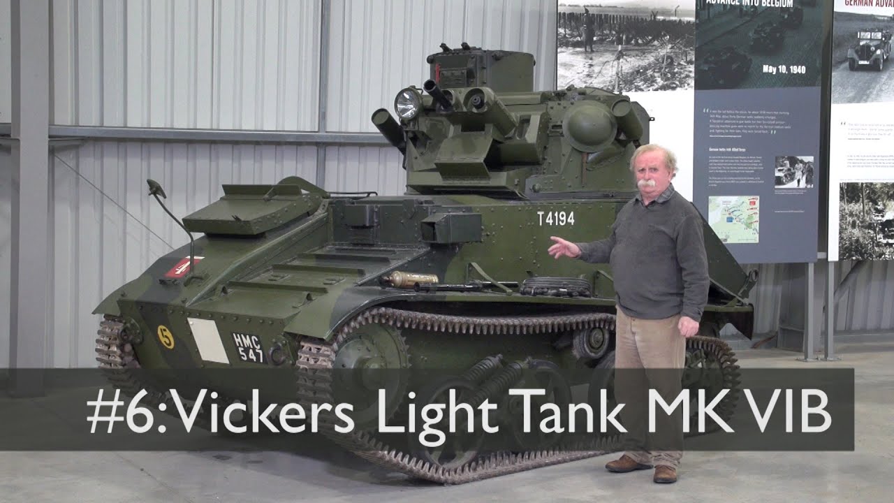 Tank Chats #6 Vickers Light MKVI B | The Tank Museum - YouTube