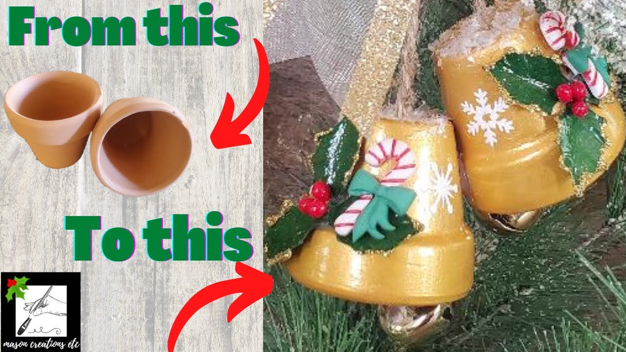 Easy DIY Jingle Bells Crafts (Craft Tutorial) - YouTube
