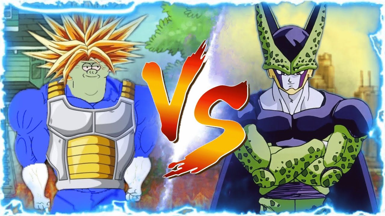 Perfect Cell Vs Muscle Man - YouTube
