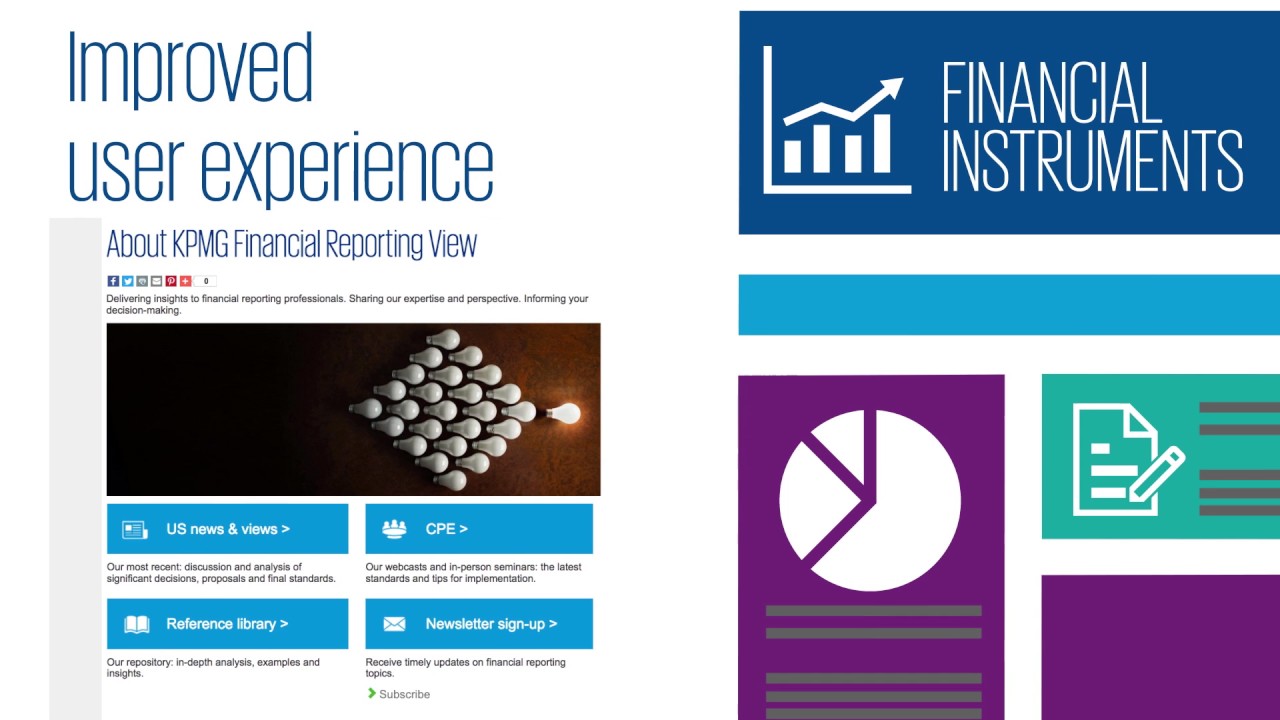 KPMG Financial Reporting website - YouTube