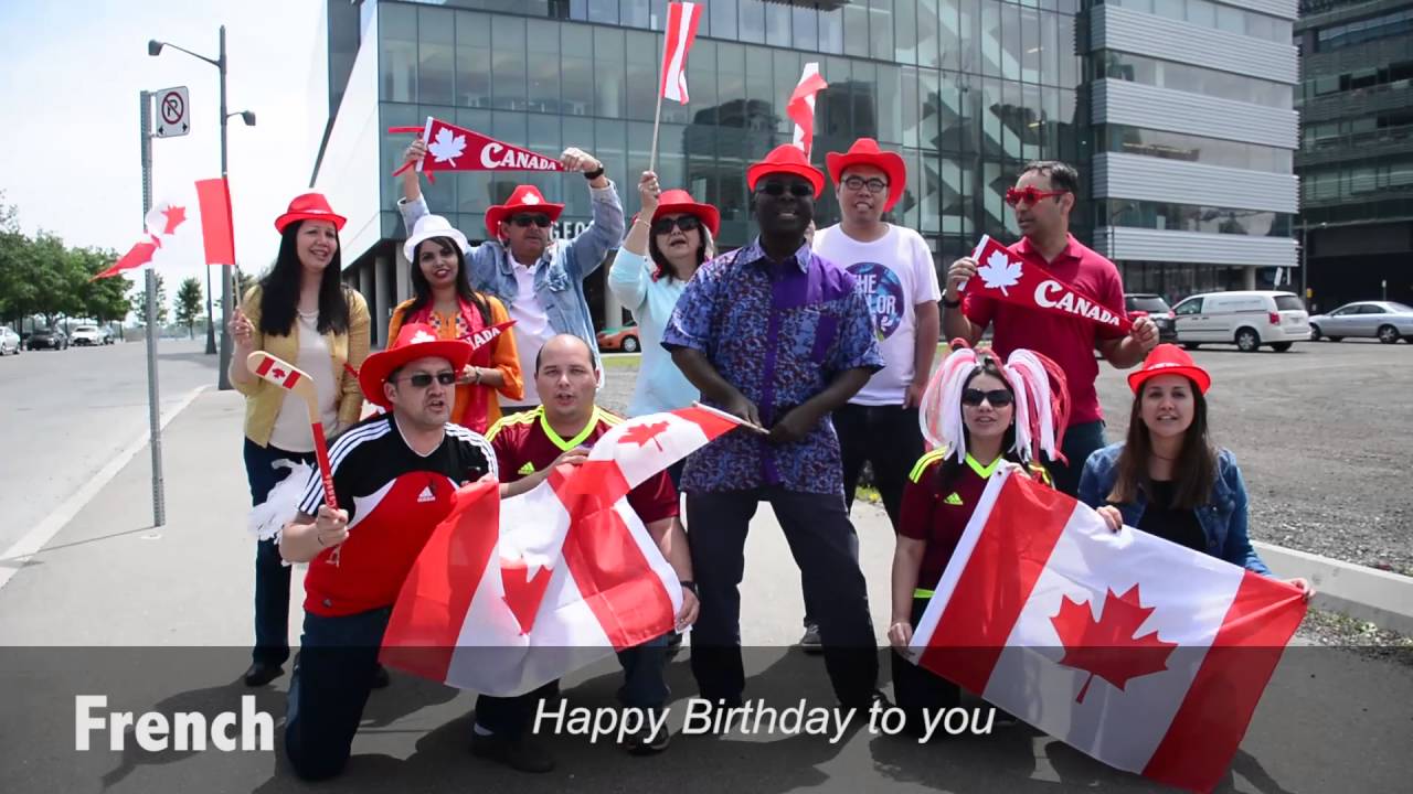 Happy Birthday CANADA!!! - YouTube