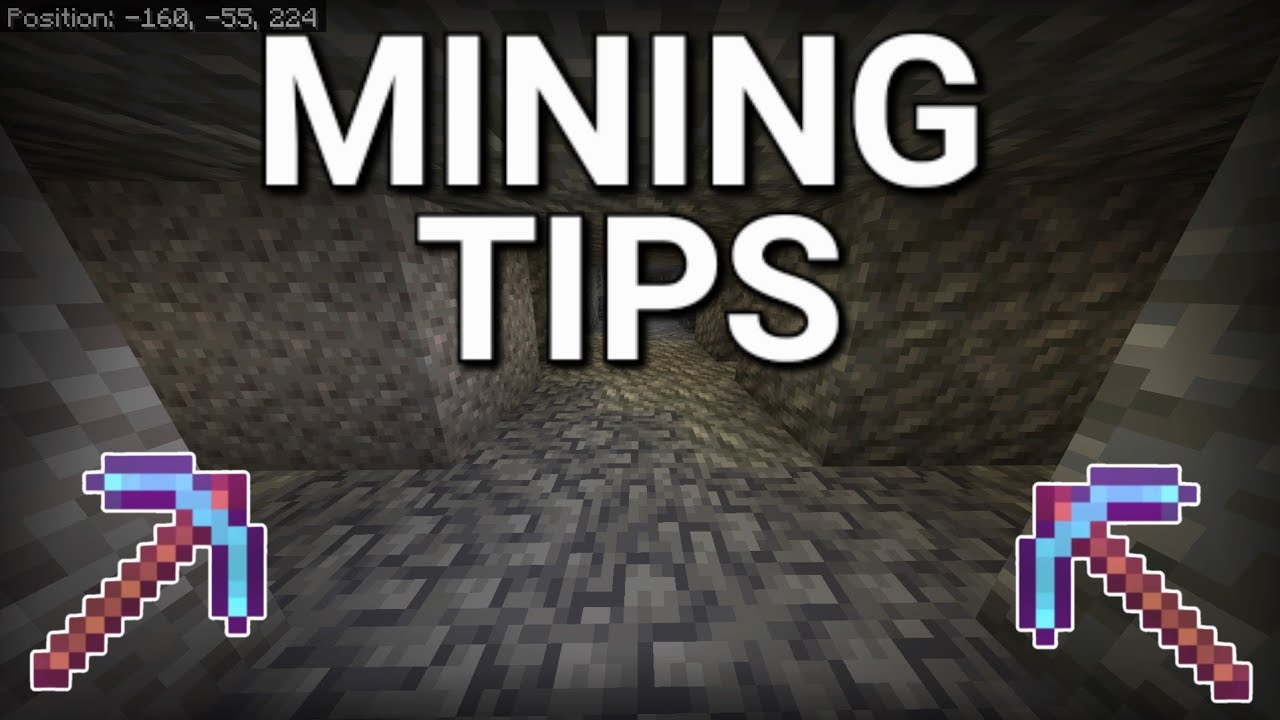 Minecraft day 22 of 365 (Mining Tips) - YouTube