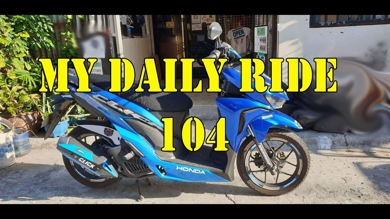 My Daily Ride 104 I Ride Safe Always - YouTube