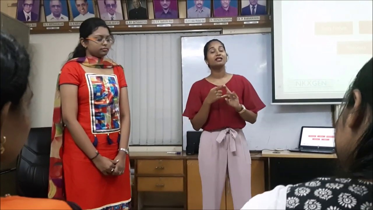 Business etiquette training @ ICAI Vizag - MCS Batch 20 - YouTube